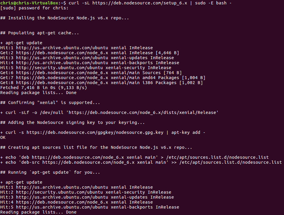 JavaScript How To Install Node js On Ubuntu Linux Chris Nielsen Code
