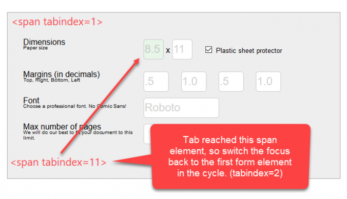 JavaScript: How to create a looping tabindex cycle | Chris Nielsen Code Walk