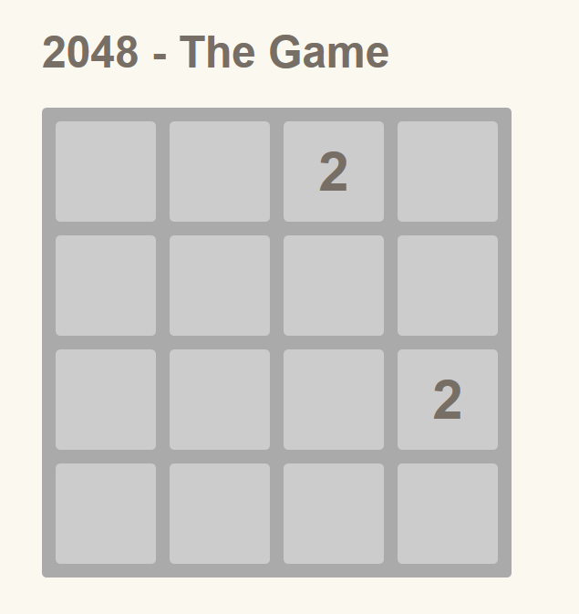 GitHub - chris-relaxing/2048-the-game: This is a work in progess.